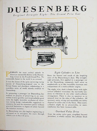 Collector Studio - Fine Automotive Memorabilia - 1923 Duesenberg ...
