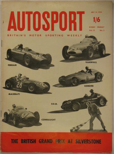 Collector Studio - Fine Automotive Memorabilia - 1956 Autosport magazine
