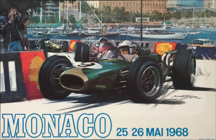 Collector Studio - Fine Automotive Memorabilia - 1968 Monaco GP ...