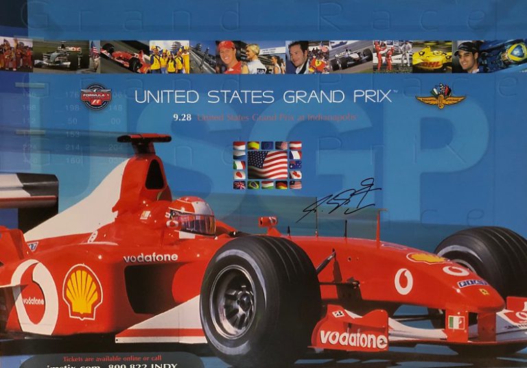 Collector Studio - Fine Automotive Memorabilia - 2003 USGP at ...