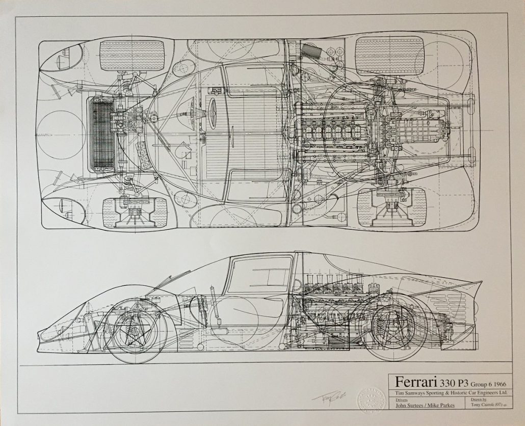 Collector Studio - Fine Automotive Memorabilia - 1966 - Ferrari 330P/3