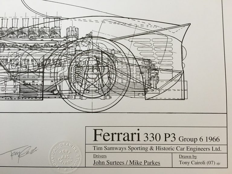Collector Studio - Fine Automotive Memorabilia - 1966 - Ferrari 330P/3