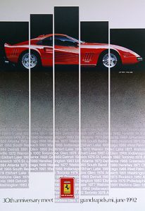 Collector Studio - Fine Automotive Memorabilia - 1992 FCA poster