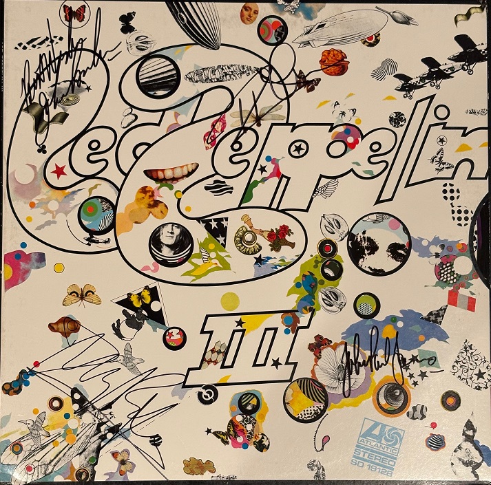Collector Studio - Fine Automotive Memorabilia - 1970 Led Zeppelin III ...