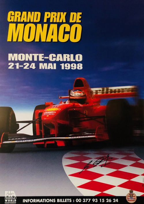 Collector Studio - Fine Automotive Memorabilia - 1998 Monaco GP ...