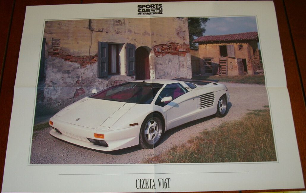 Collector Studio - Fine Automotive Memorabilia - 1992 Cizeta-Moroder ...