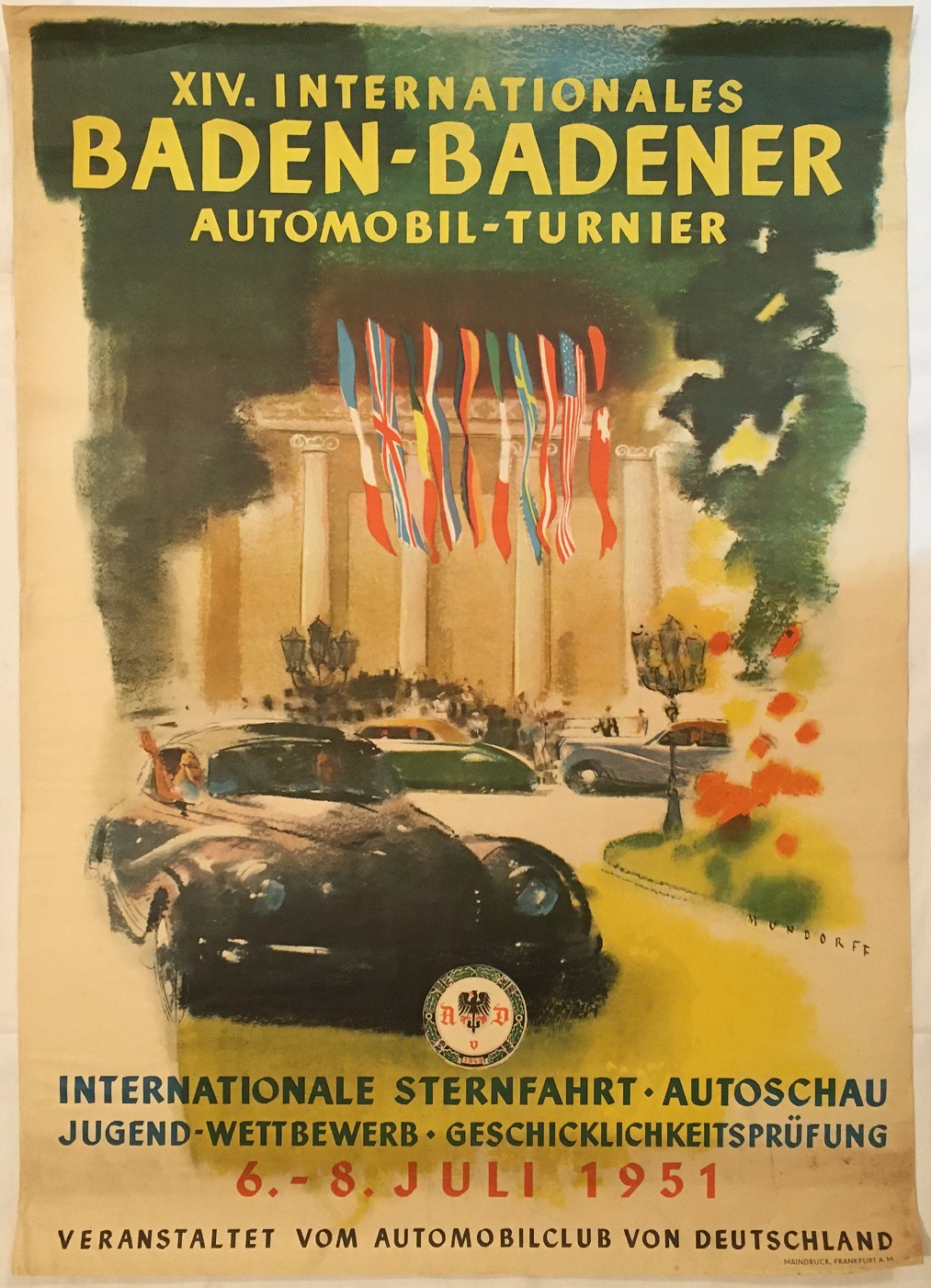 Collector Studio - Fine Automotive Memorabilia - 1951 German Auto Show ...