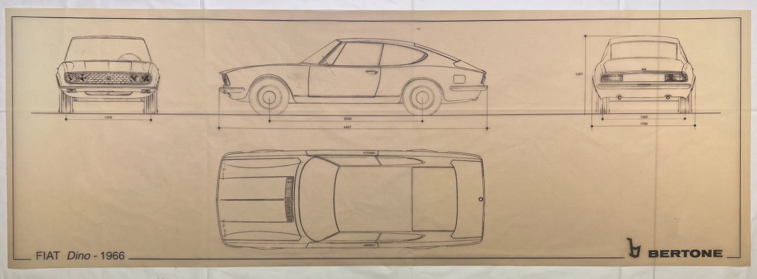 Collector Studio - Fine Automotive Memorabilia - 1966 Fiat Dino Bertone ...