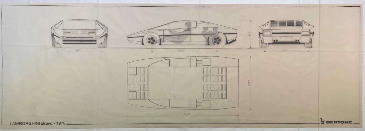 Collector Studio - Fine Automotive Memorabilia - 1976 Lamborghini Bravo ...