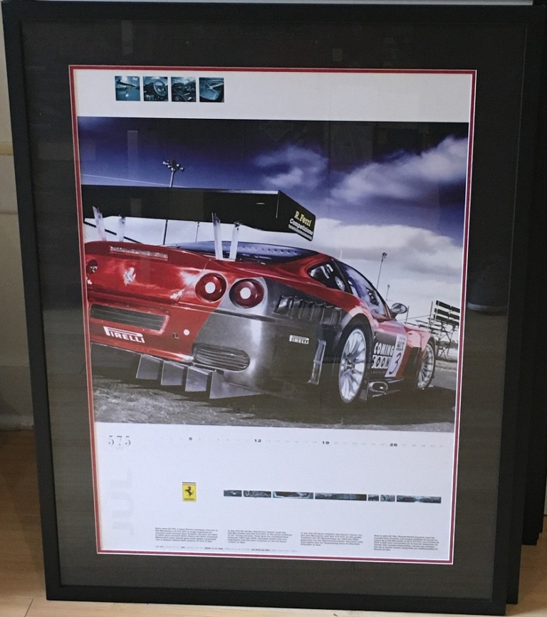 Collector Studio - Fine Automotive Memorabilia - 2000s Ferrari calendar ...