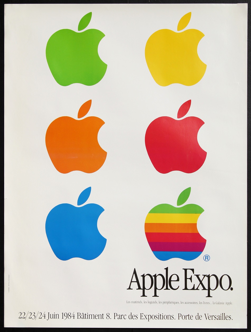 Collector Studio - Fine Automotive Memorabilia - 1984 Apple poster
