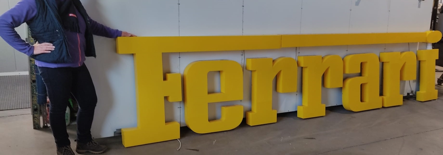 Collector Studio - Fine Automotive Memorabilia - 1990s FERRARI script ...