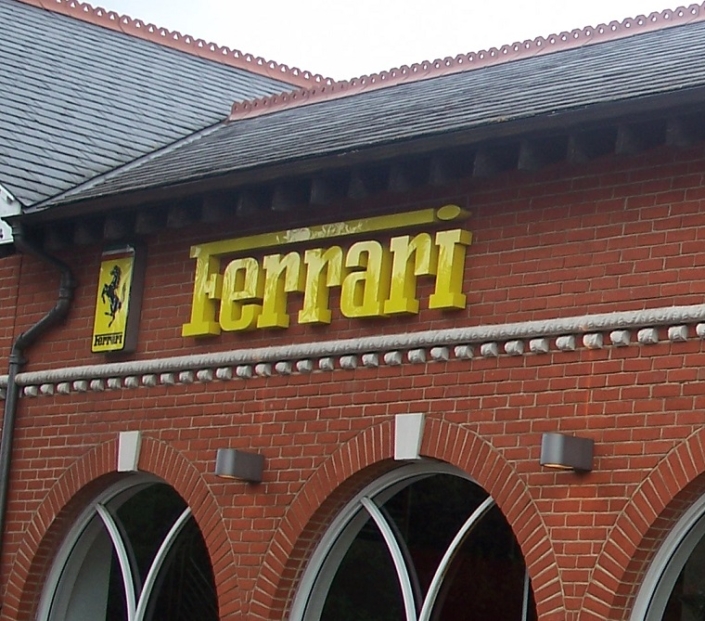 Collector Studio - Fine Automotive Memorabilia - 1990s FERRARI script ...