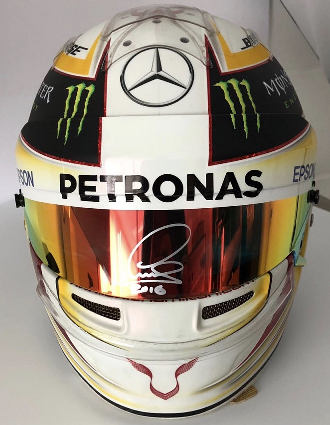 Collector Studio - Fine Automotive Memorabilia - 2016 Lewis Hamilton ...