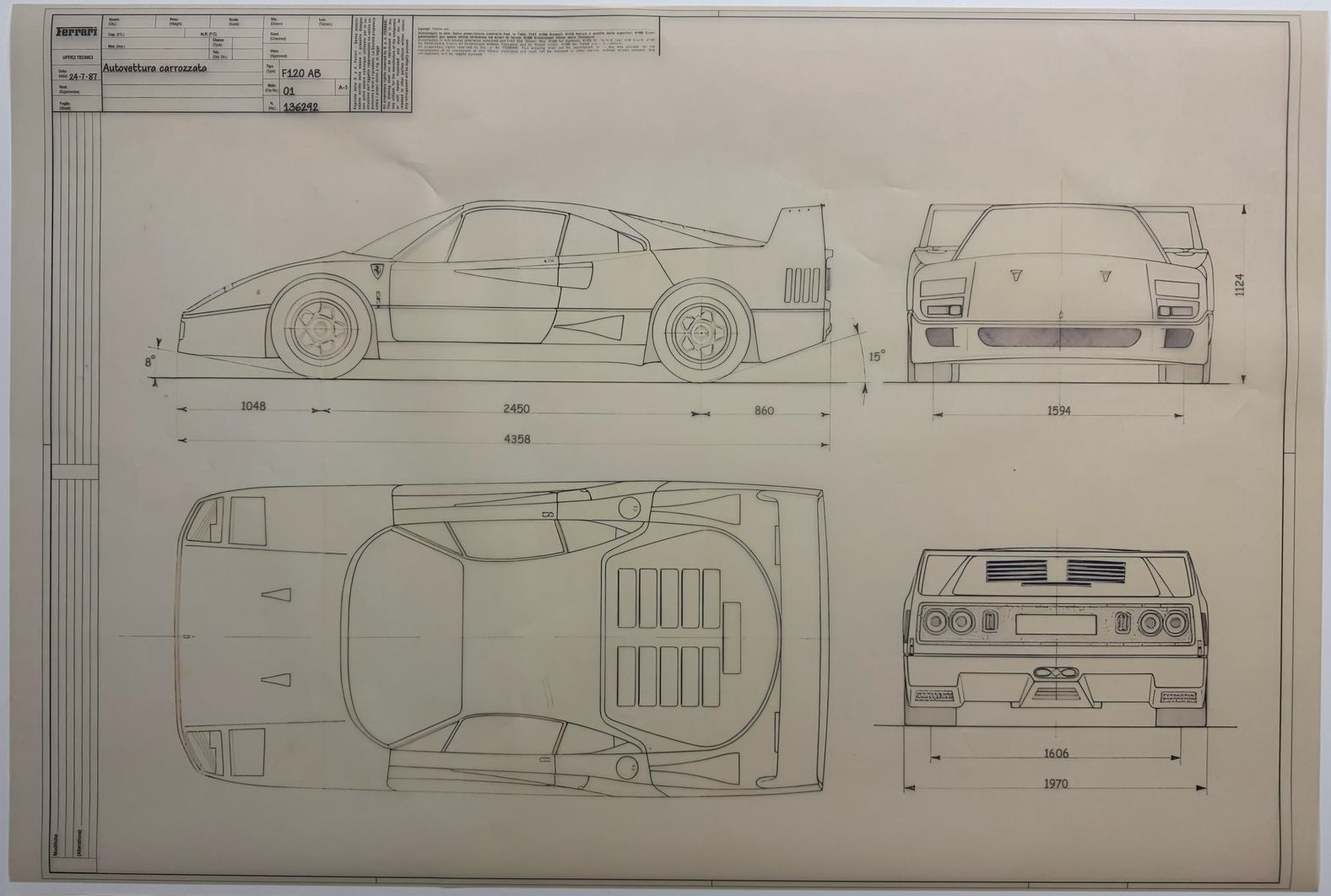 Ferrari Blueprint