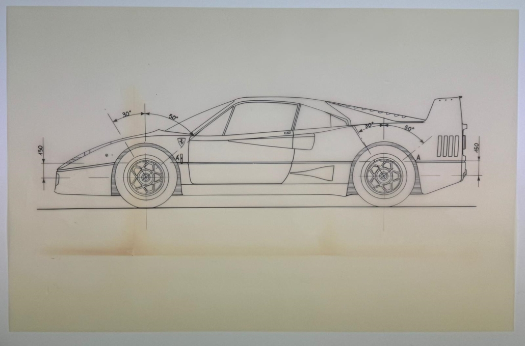 Collector Studio - Fine Automotive Memorabilia - 1987 Ferrari F40 ...