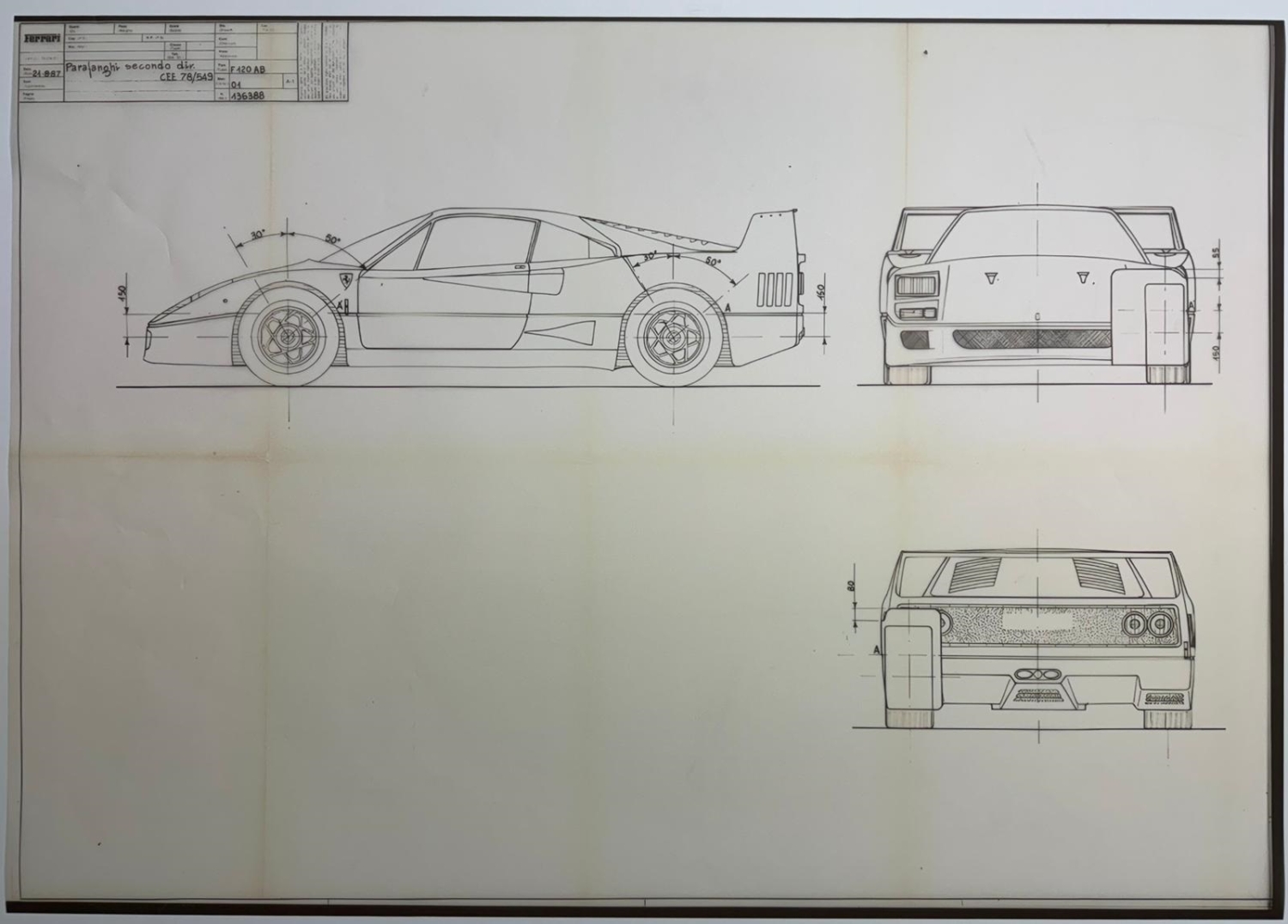 Collector Studio - Fine Automotive Memorabilia - 1987 Ferrari F40 ...